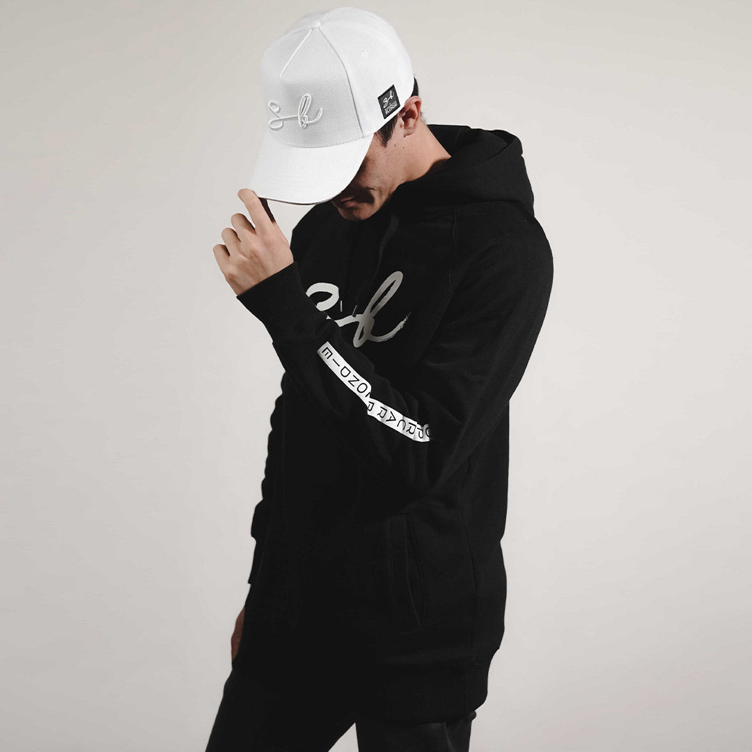 Signature SB Hoodie in Black – Supercar Blondie Store